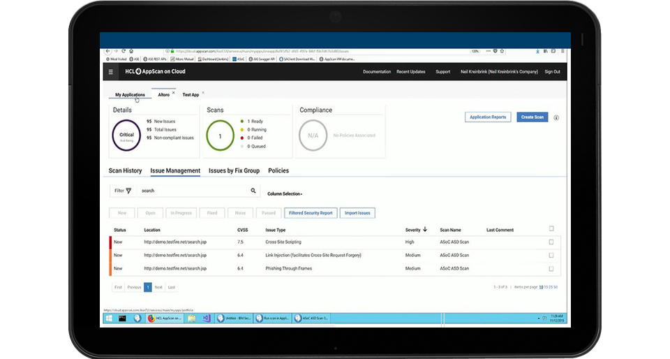 HCL AppScan - Four Inc.