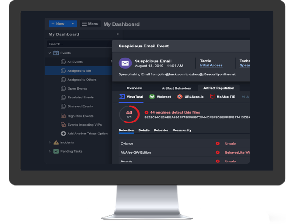 D3 Smart SOAR - Four Inc.